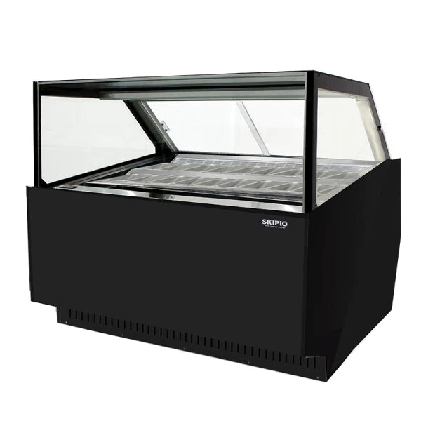 Square Glass - Ice Cream Display