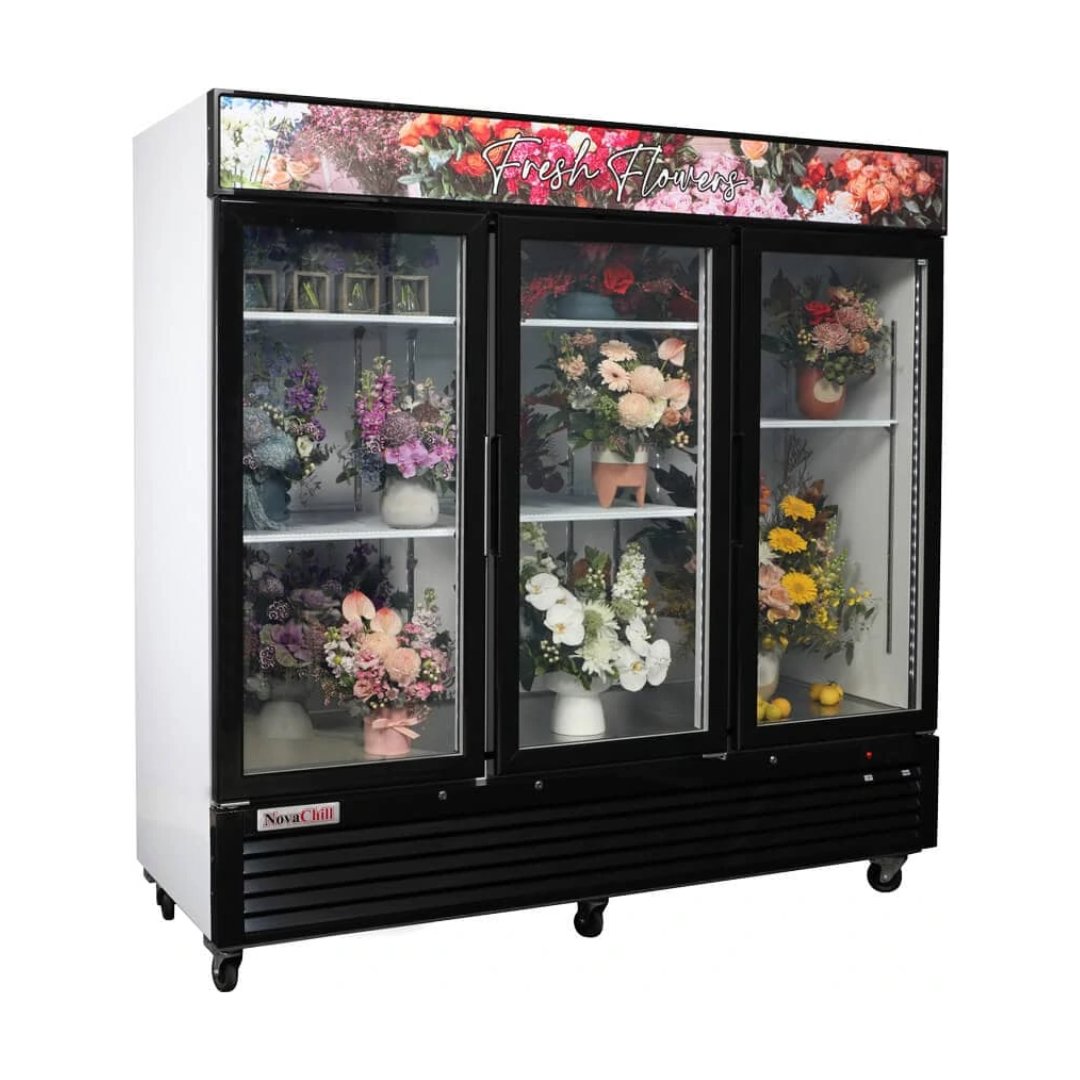 Flower Display Fridges Australia, OZCoolers.com.au.