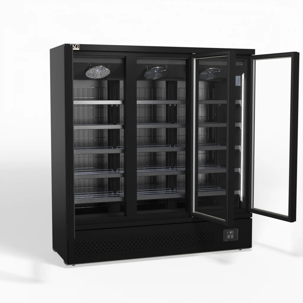 AG Supermarket Three Glass Doors Display Fridge - CSB1500