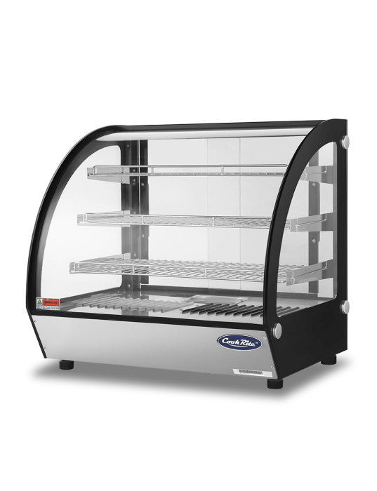 Atosa Heated Countertop Curved Display 700mm - WHY125L