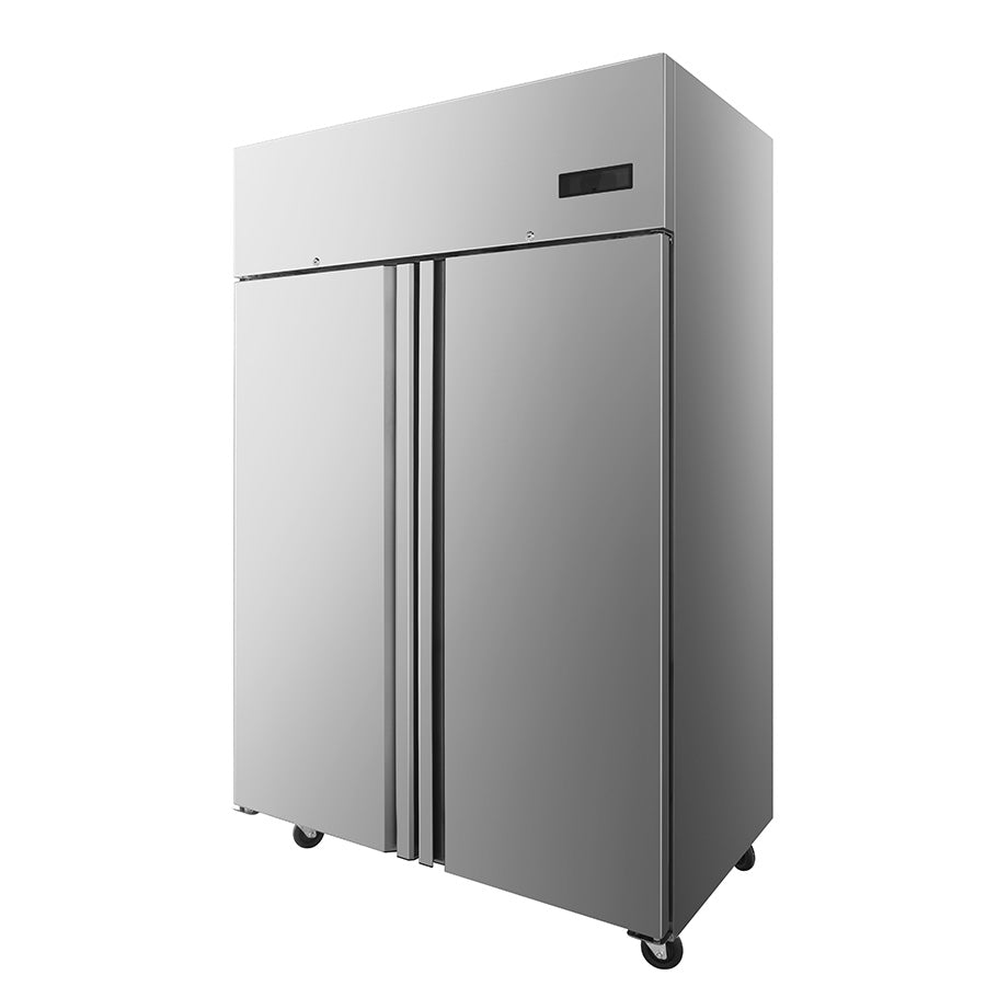 Atosa Slimline Double Door Fridge - JBF80RSGR