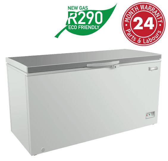 Exquisite Stainless Steel Top Chest Freezer - ESS560H