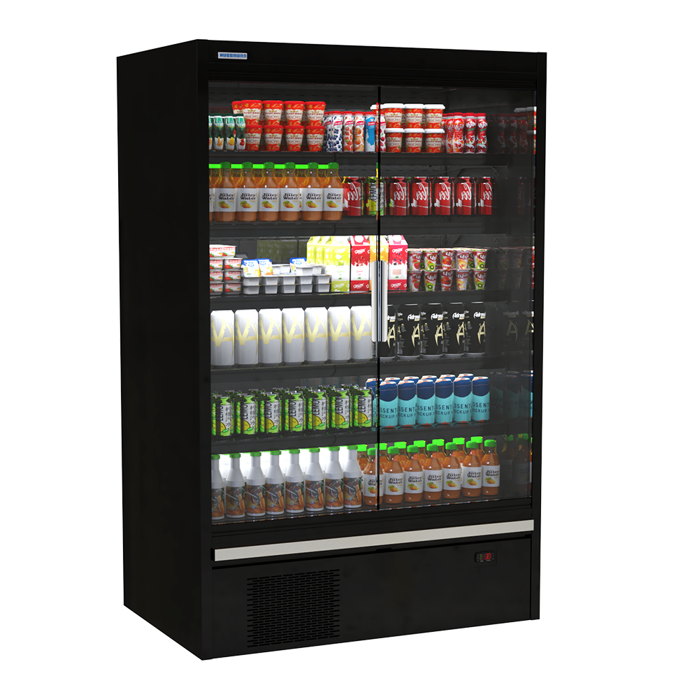 Hussmann H2TMDS Glass Door Chiller H2TMDS