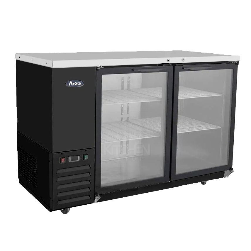 Atosa Refrigerated Back Bar Cooler with Glass Door MBB59
