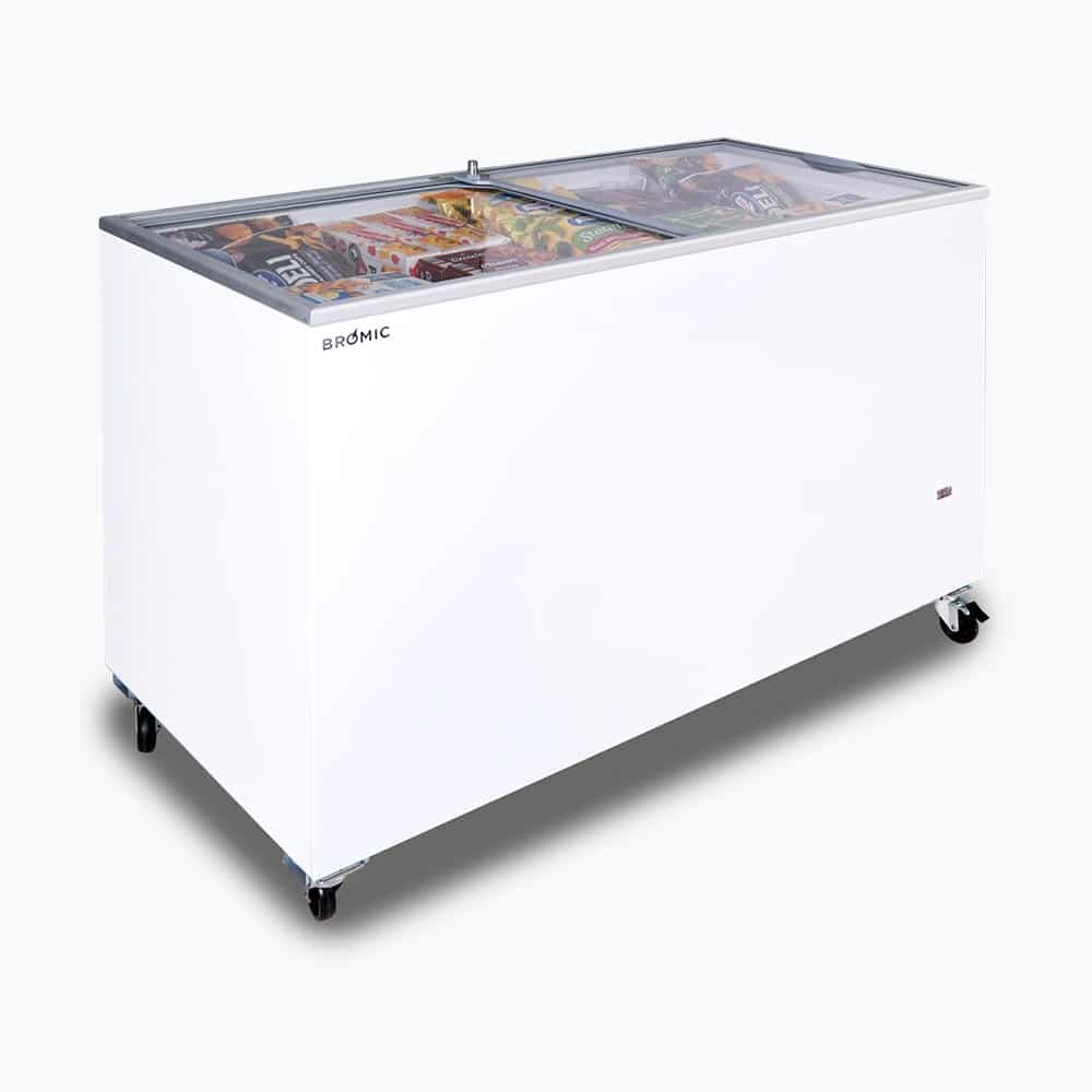 Bromic Chest Freezer 401L Flat Glass Top - CF0400FTFG-NR