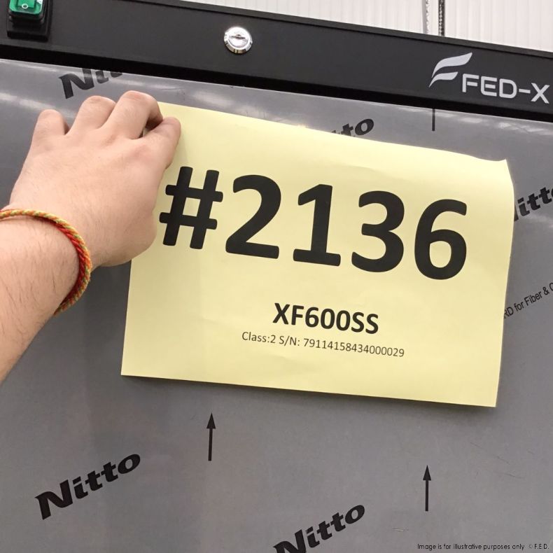 2NDs: FED-X 555L S/S Single Solid Door Freezer - XF600SS-NSW2136