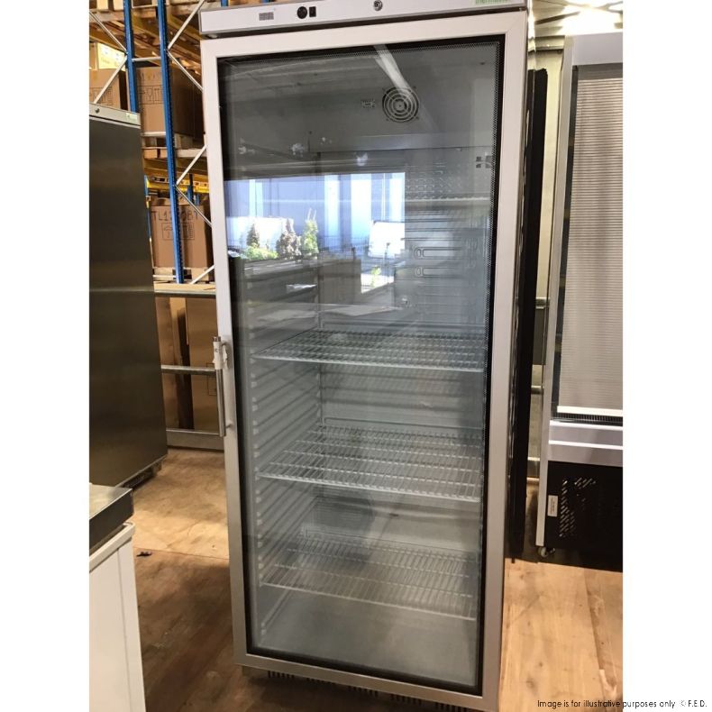 Ex-Showroom: Display Fridge with Glass Door HR600G S/S-QLD31