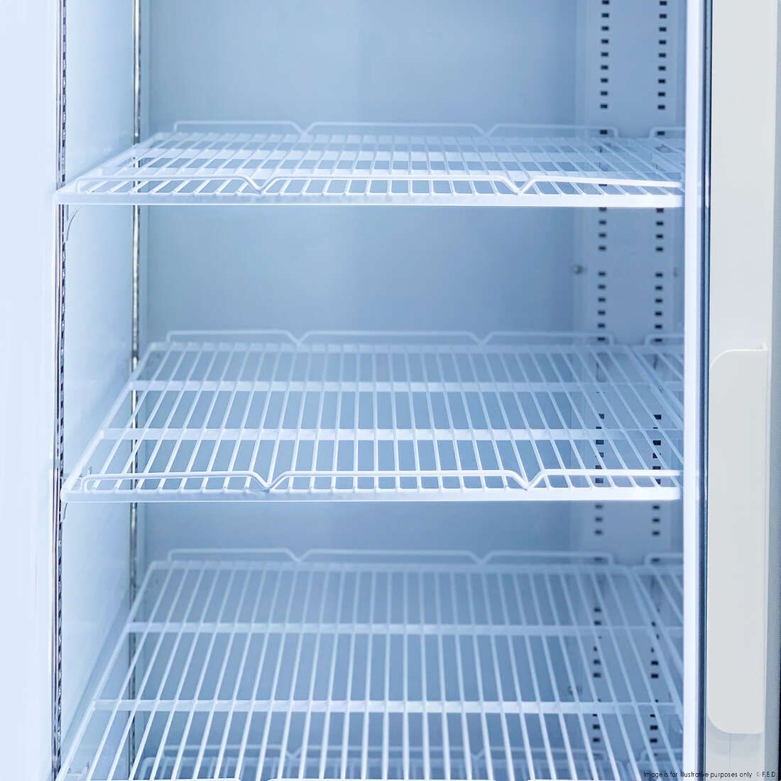 Thermaster Upright Drink Fridge Large Two Glass Door LG-1000P