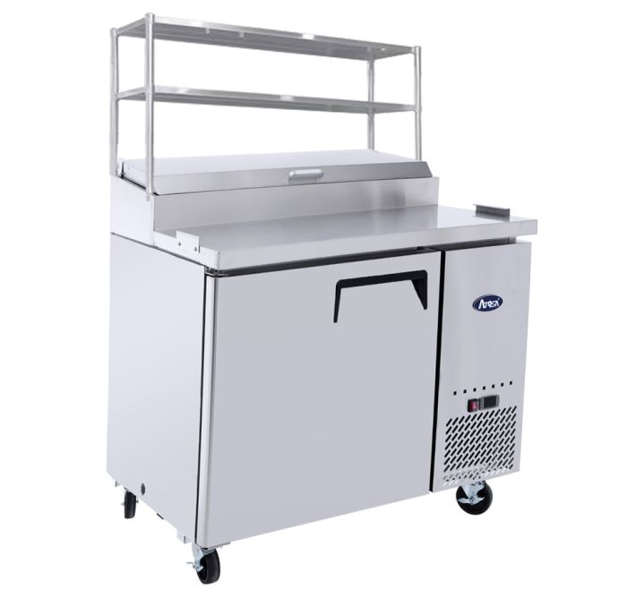 Atosa 1-Door Pizza Prep Table Fridge - MPF8201OS