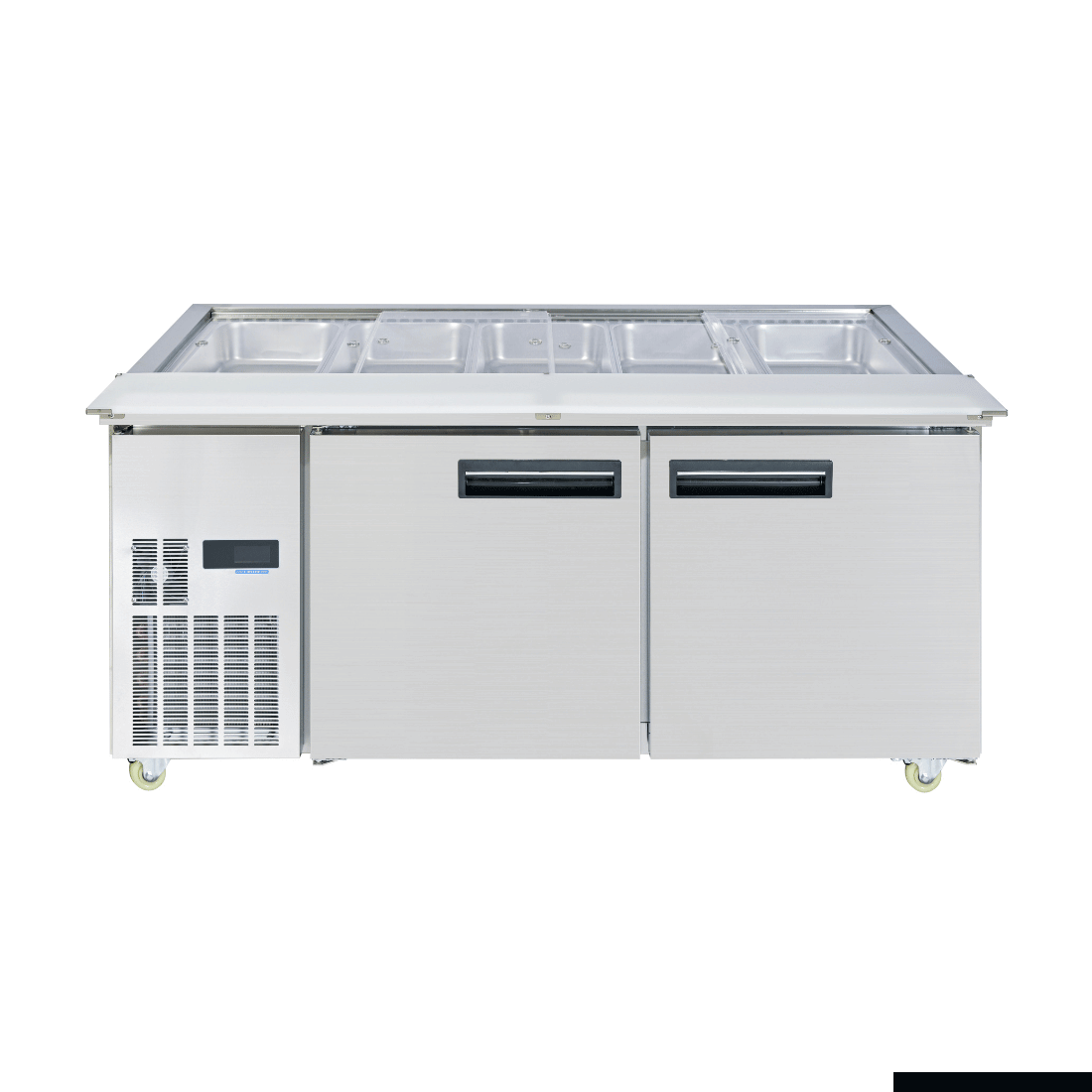 Thermaster Two Door Cold Bench Salad Station - 800L