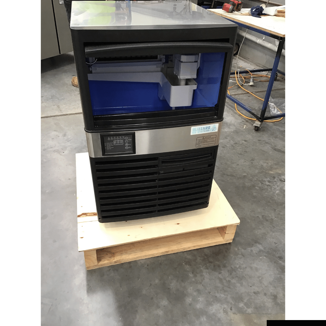 2NDs: Blizzard Under Bench Ice Maker Air Cooled - SN-120P-NSW1999