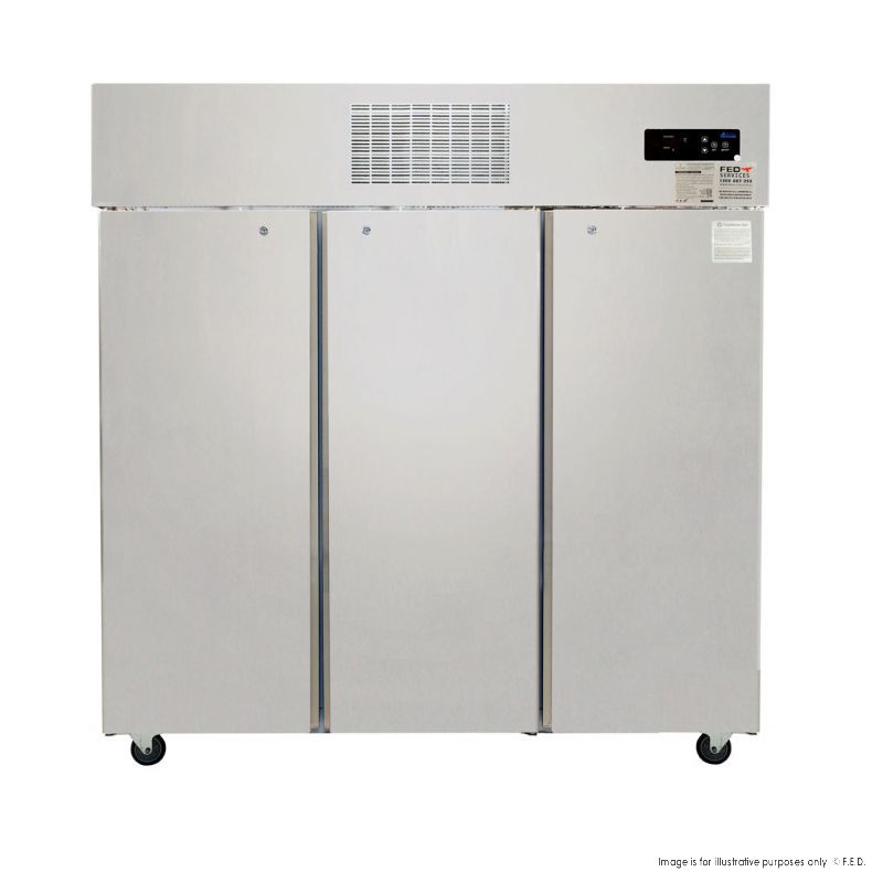 2NDs: Thermaster Three Door SS Upright Storage Freezer - SUF1500-NSW21