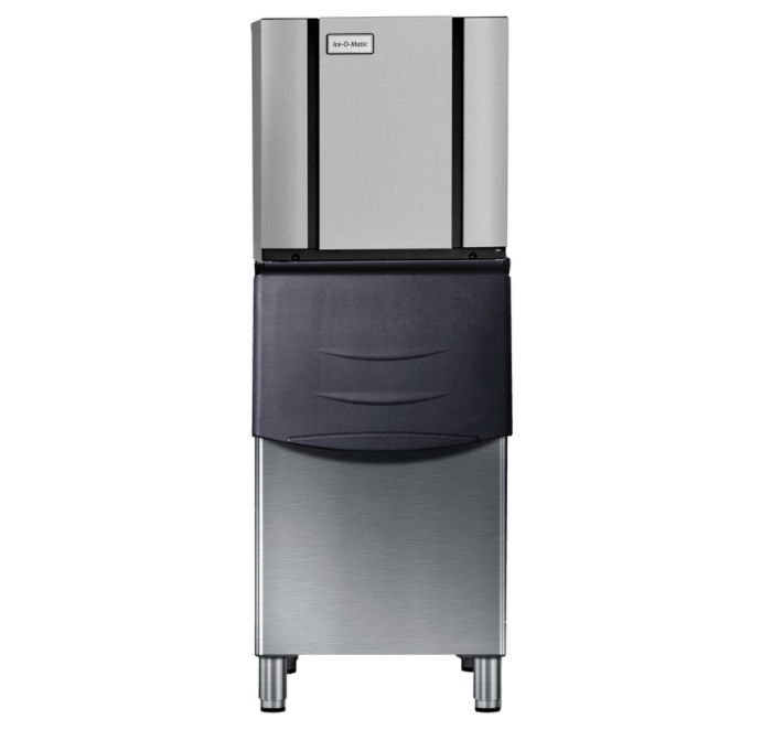 Ice-O-Matic Slim Line Modular Cube Ice Maker with Storage Bin 132kg Pr