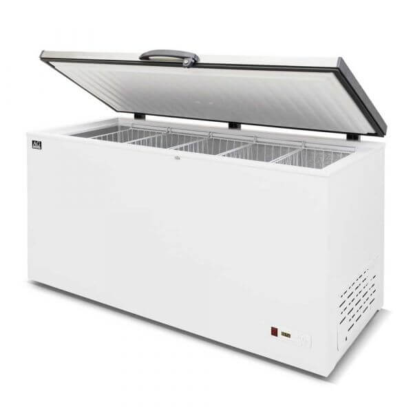 AG Stainless Lid Chest Freezer - 450L BD550S