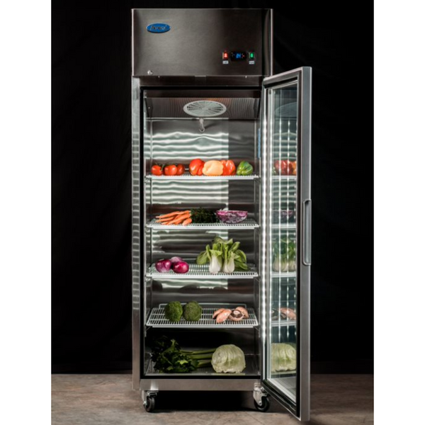 Atosa Single Glass Door Display Freezer - MCF8601 – OzCoolers