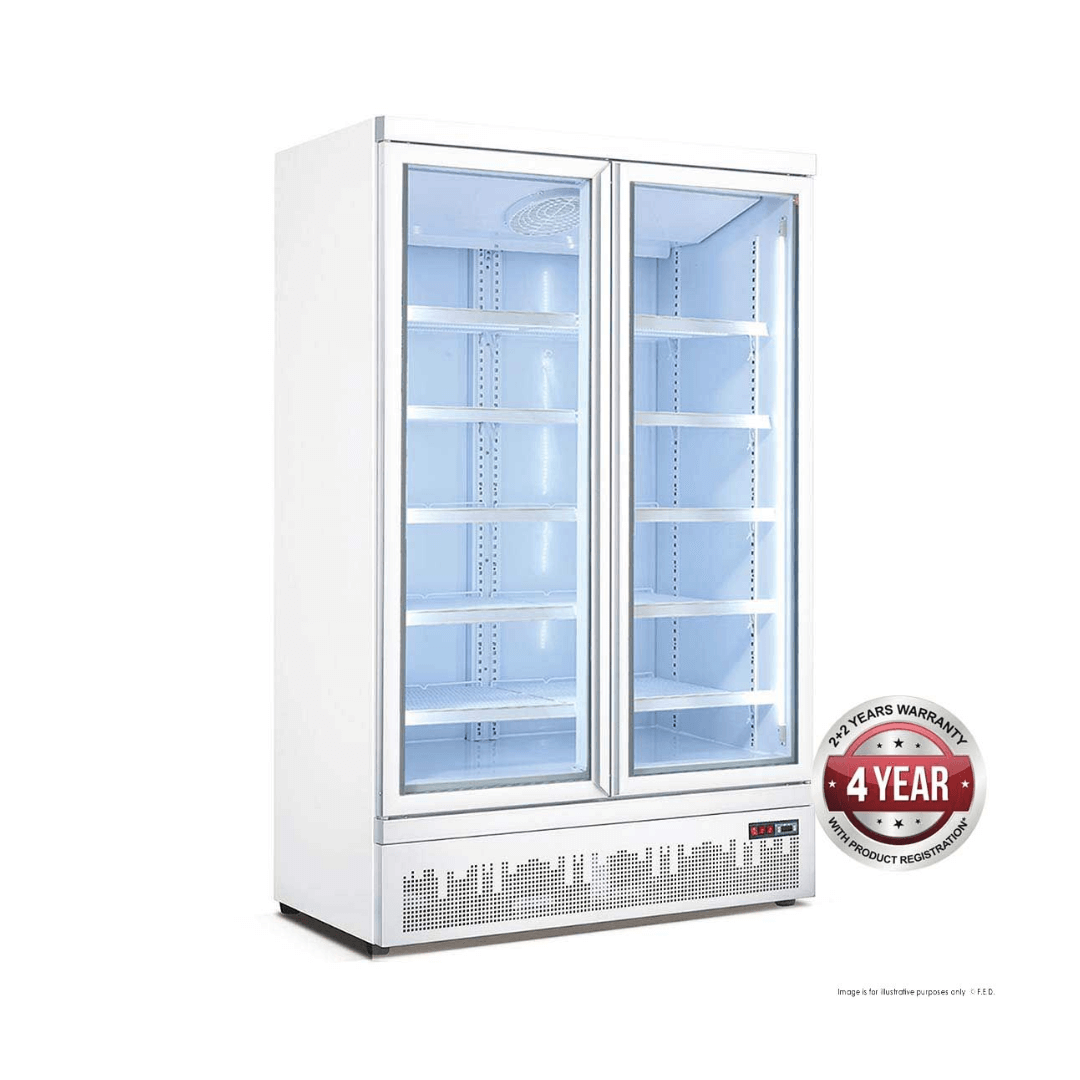 Thermaster Double Door Supermarket Fridge - LG-1000GBM