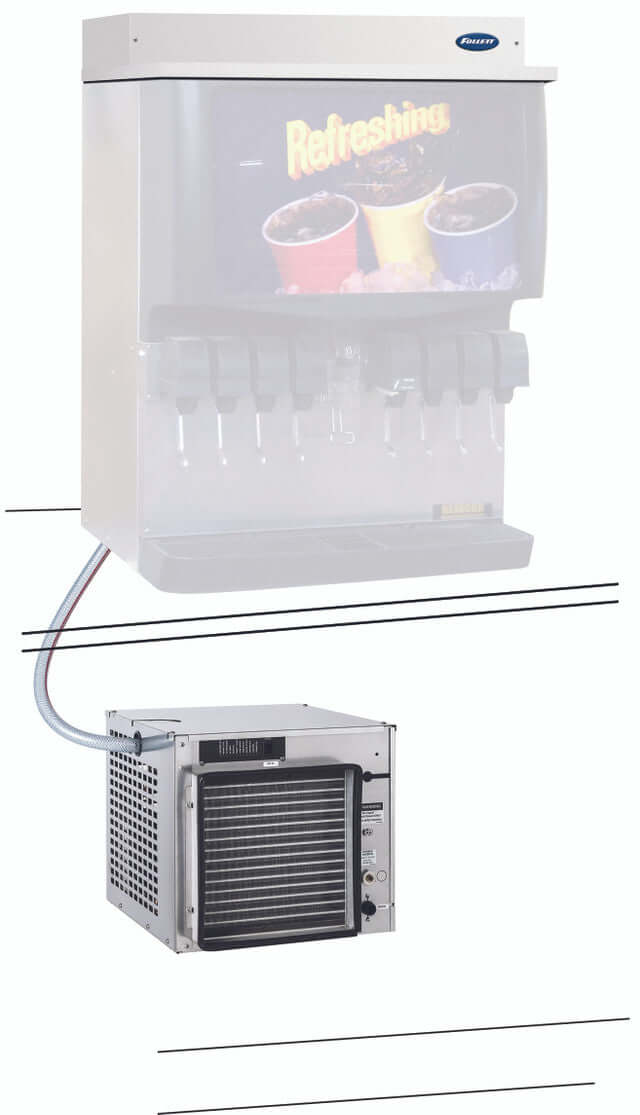 Follett Maestro Modular Chewblet Ice Machine - MCE425AHS/ABS