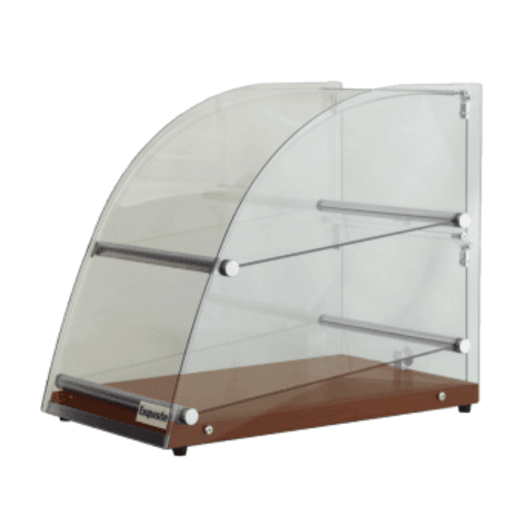 Exquisite Two Tiers Curved Ambient Cake Display CD70-W