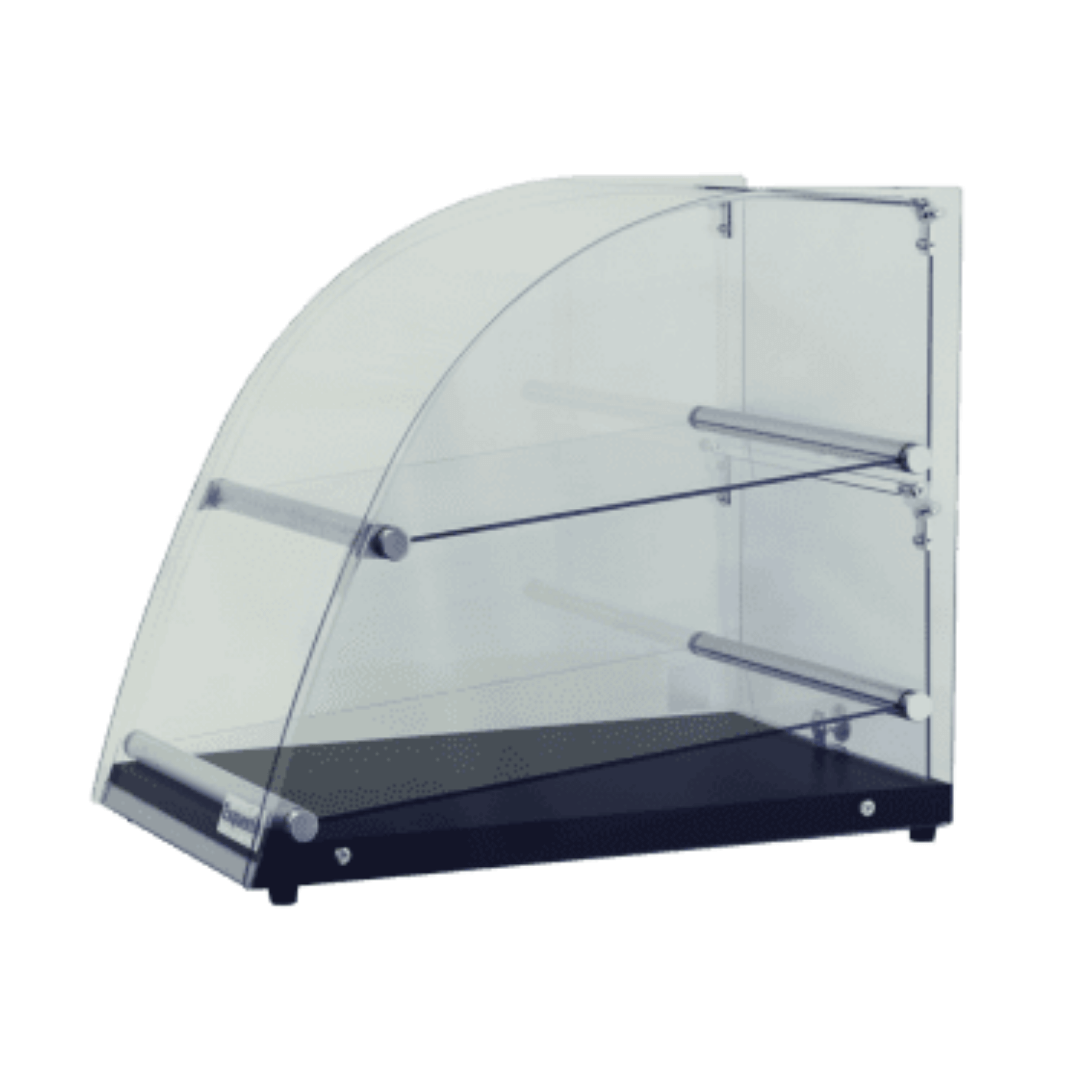 Exquisite Two Tiers Curved Ambient Cake Display – CD70-B