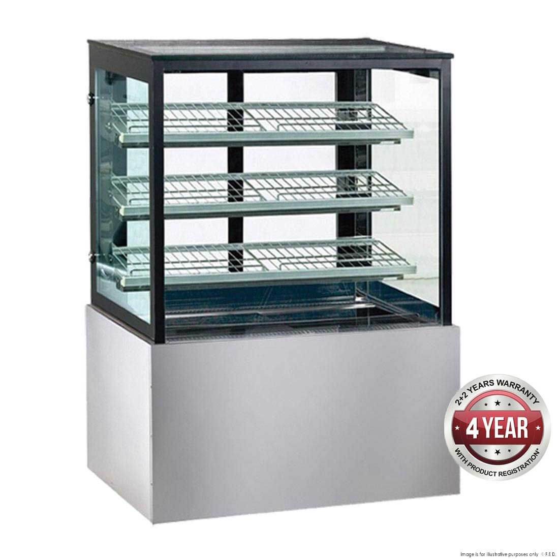 Bonvue Deluxe Heated Display Cabinet 900x800x1350 - H-SLP830C